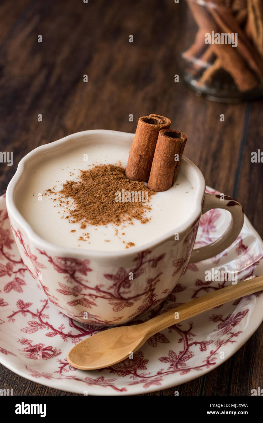 Salep is a flour made from the tubers of the orchid genus Orchis ...
