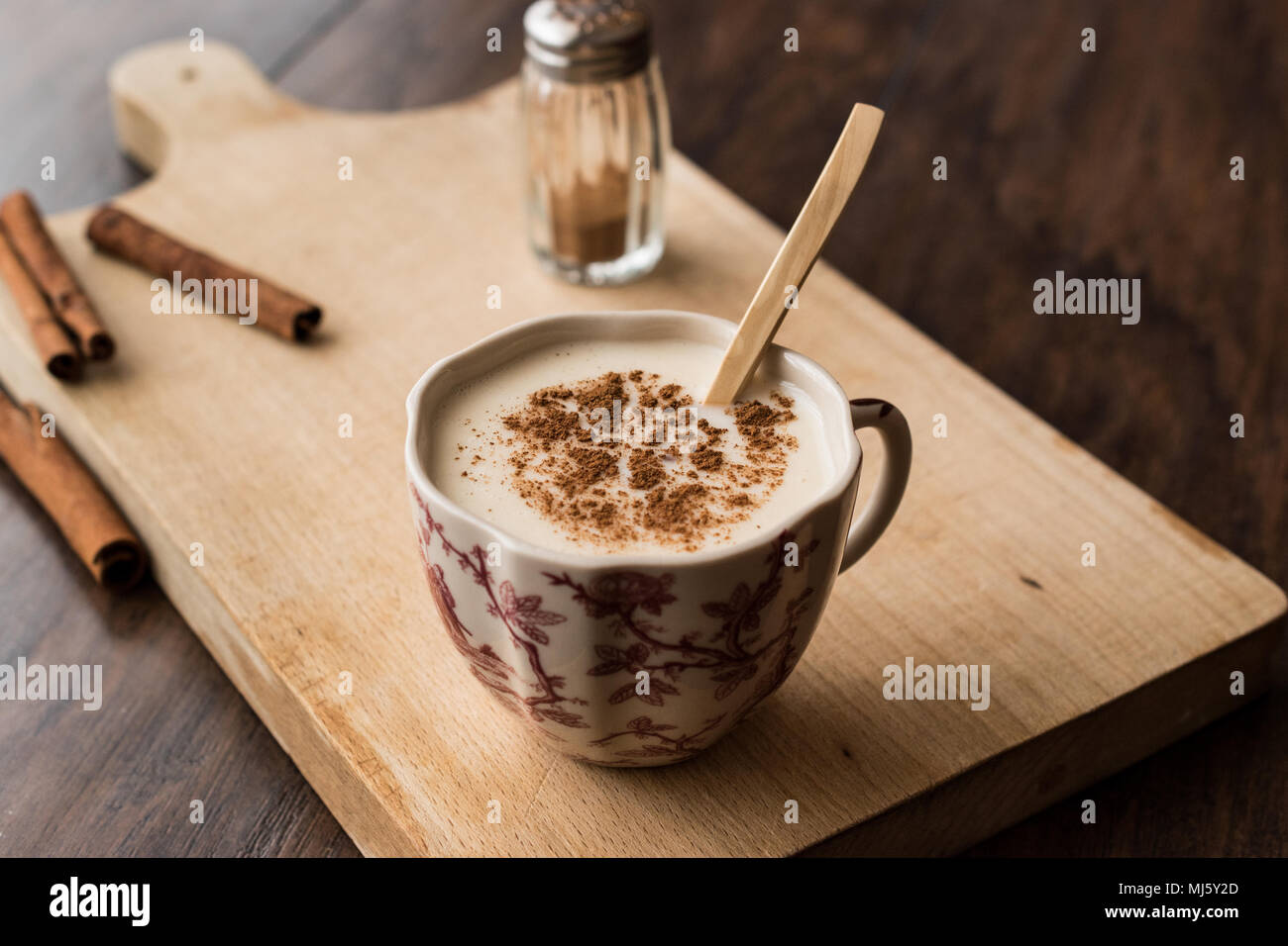 Salep is a flour made from the tubers of the orchid genus Orchis ...