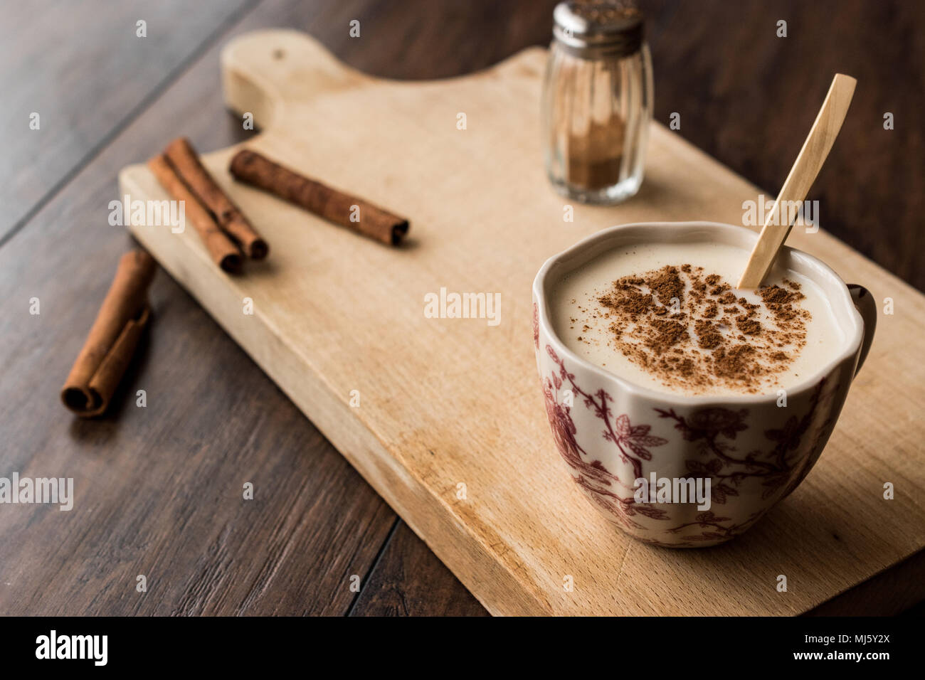 Salep is a flour made from the tubers of the orchid genus Orchis ...