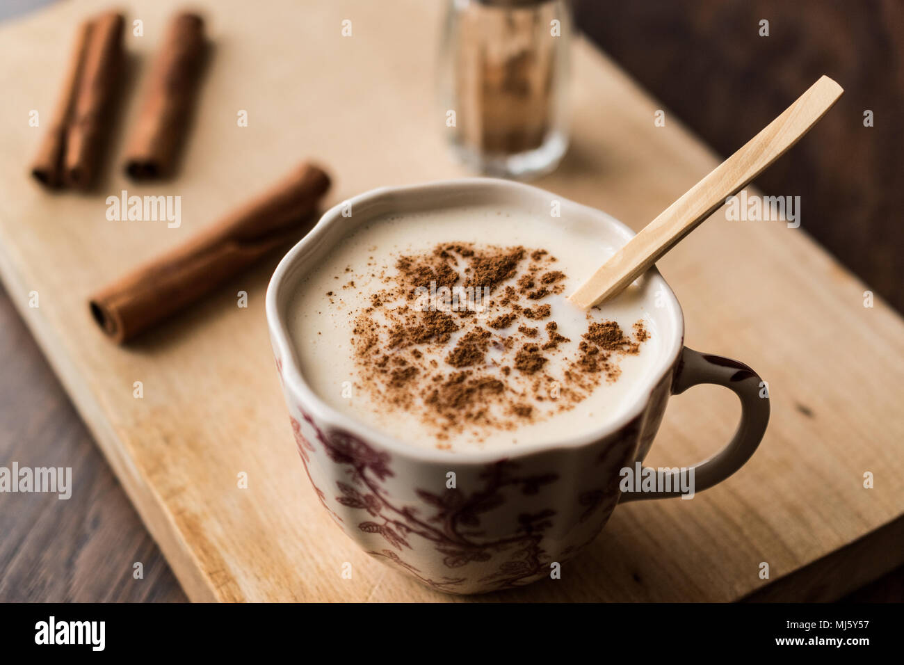 Salep is a flour made from the tubers of the orchid genus Orchis ...