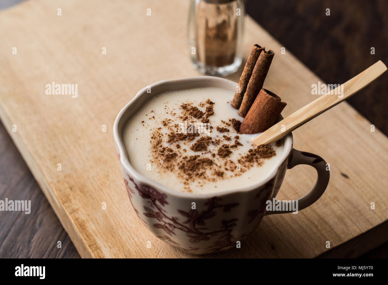 Salep is a flour made from the tubers of the orchid genus Orchis ...