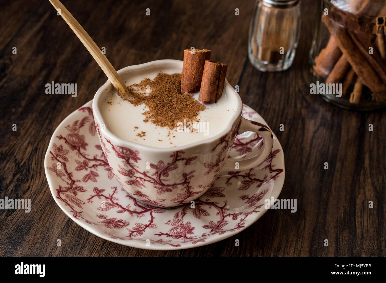 Salep is a flour made from the tubers of the orchid genus Orchis ...