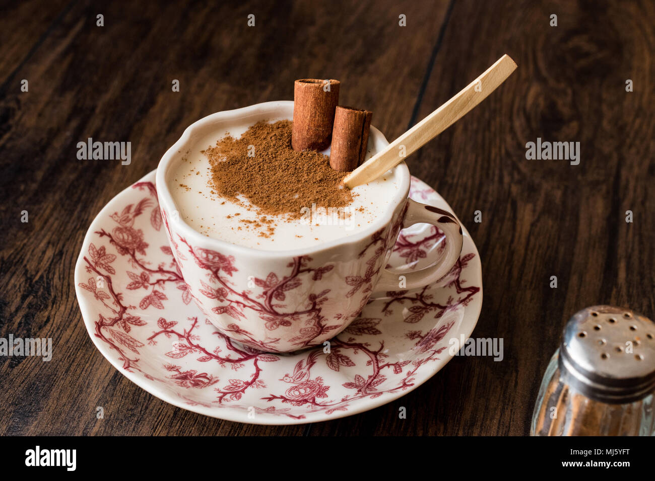 Salep is a flour made from the tubers of the orchid genus Orchis ...