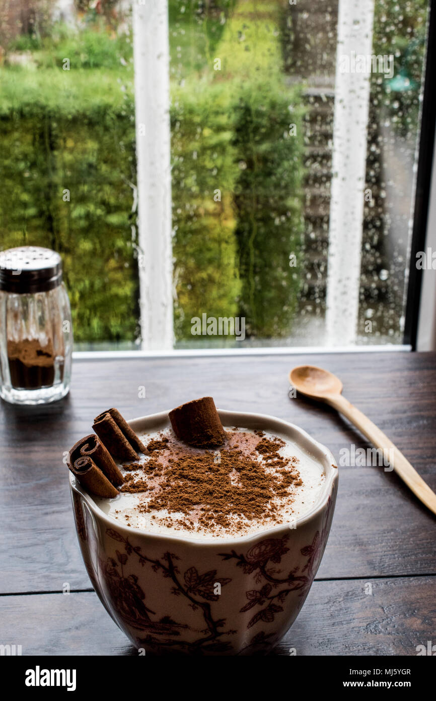 Salep is a flour made from the tubers of the orchid genus Orchis ...