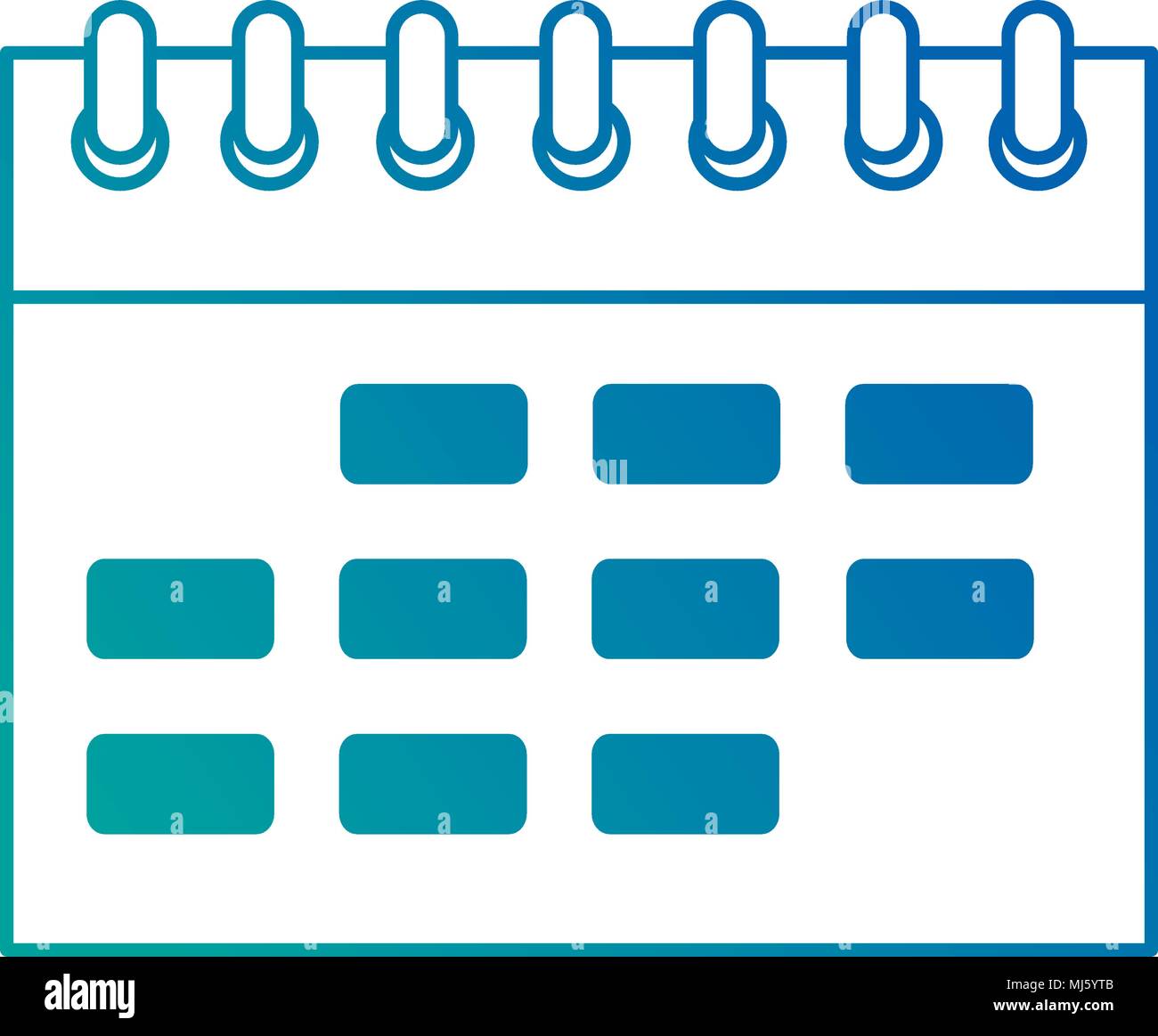 calendar reminder isolated icon Stock Vector Image & Art - Alamy