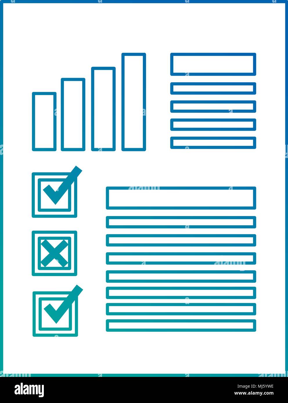 finance document paper icon Stock Vector Image & Art - Alamy