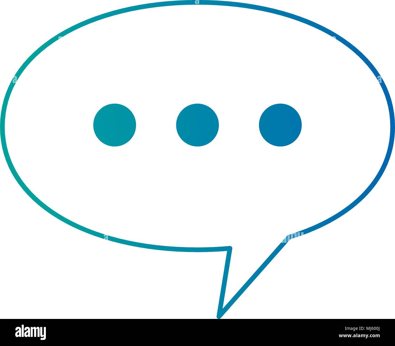 speech bubble message icon Stock Vector Image & Art - Alamy