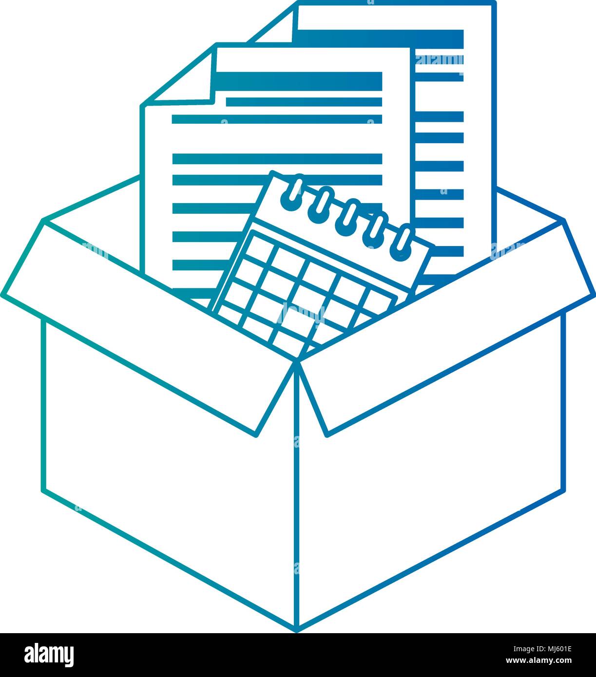Parcel documents Stock Vector Images - Alamy