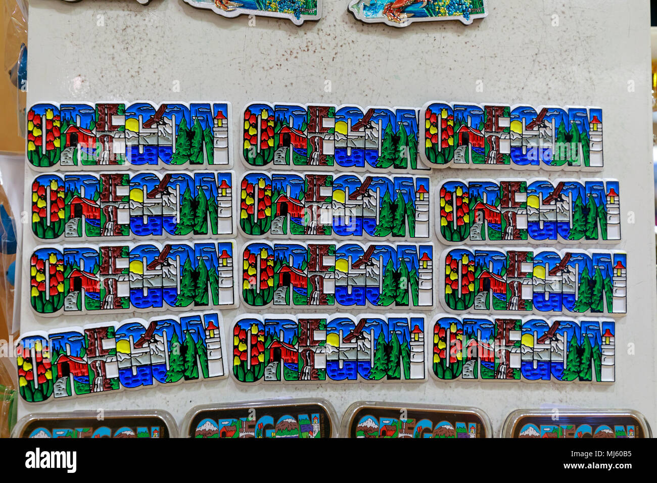 Portland, Oregon, USA - April 27, 2018 : Portland Souvenir Products at ...