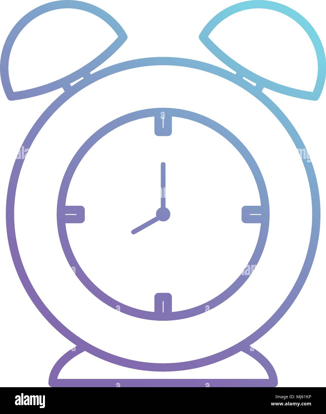 alarm clock time icon Stock Vector Image & Art - Alamy