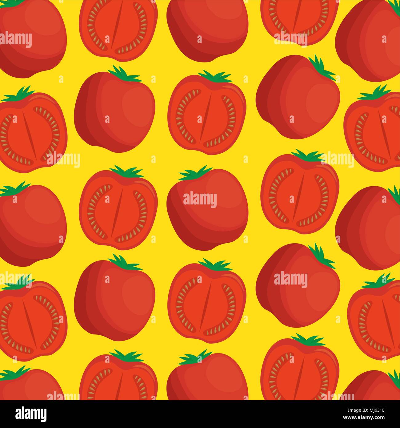 fresh tomato pattern background Stock Vector Image & Art - Alamy