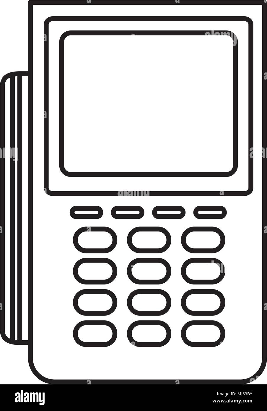 voucher machine isolated icon Stock Vector Image & Art - Alamy