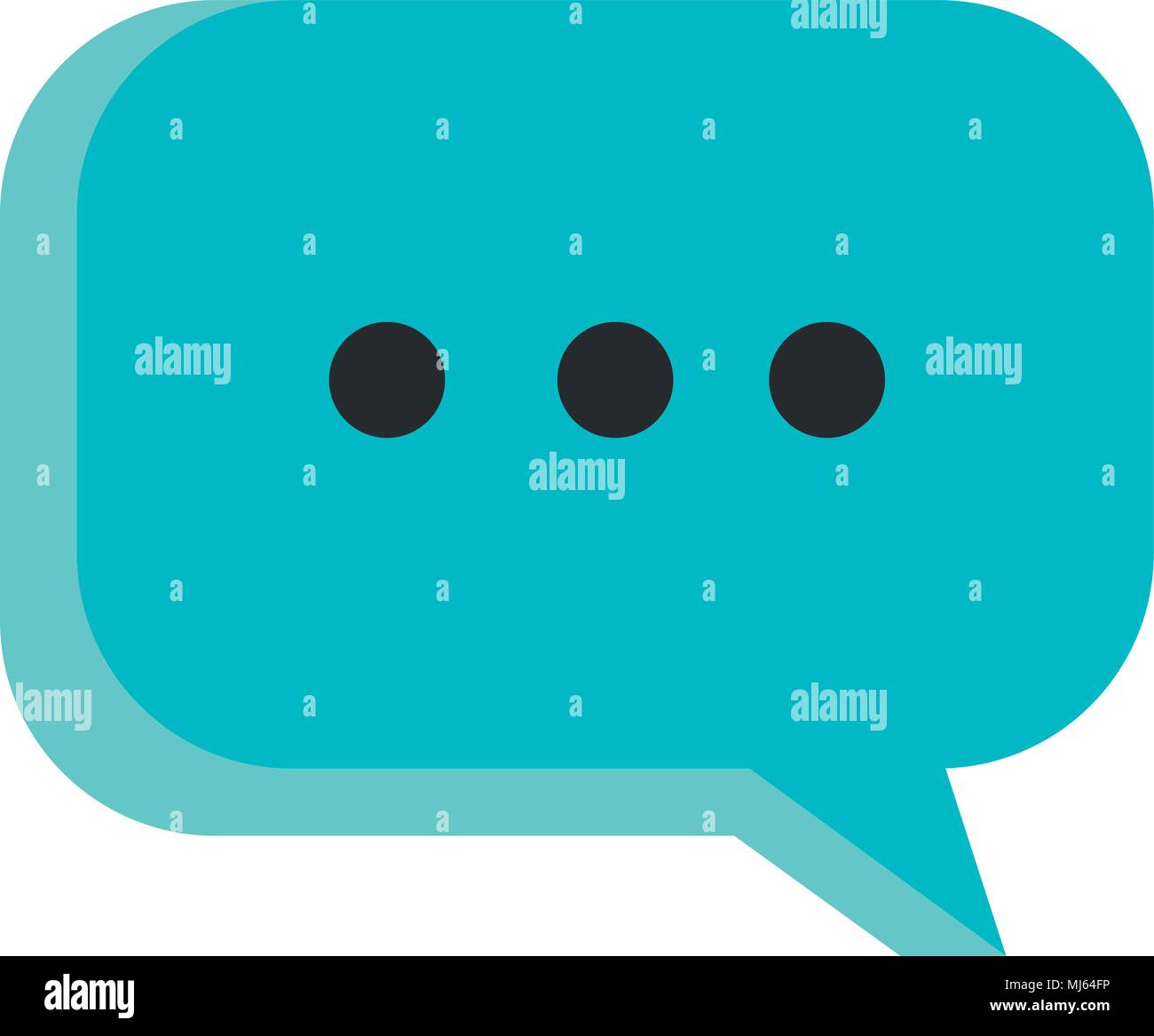 speech bubble message icon Stock Vector Image & Art - Alamy
