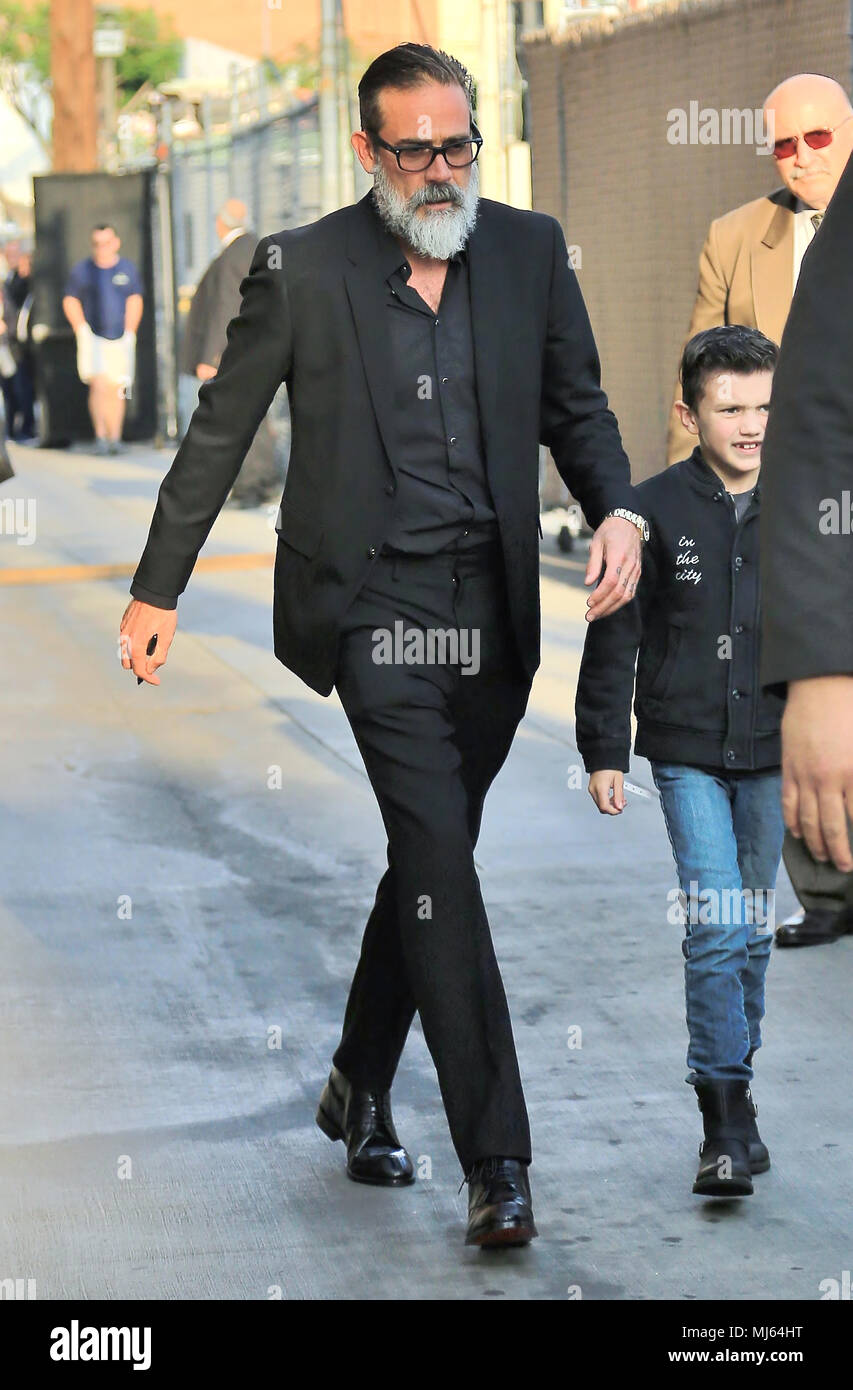 Celebrities at the 'Jimmy Kimmel Live!' studios Featuring: Jeffrey Dean ...