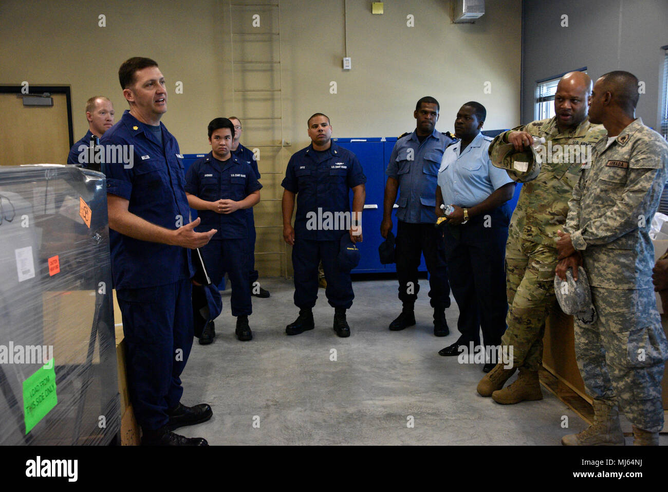 Guyana defence force coast guard hi-res stock photography and images ...