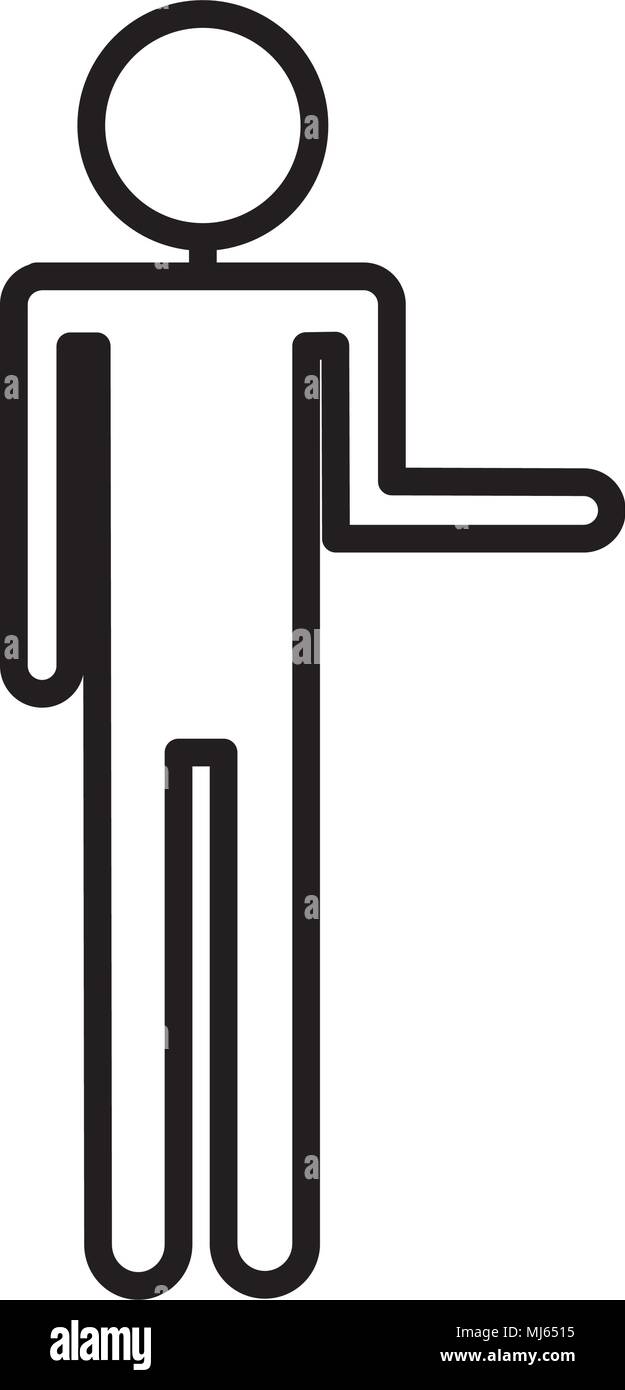 human figure silhouette icon Stock Vector Image & Art - Alamy