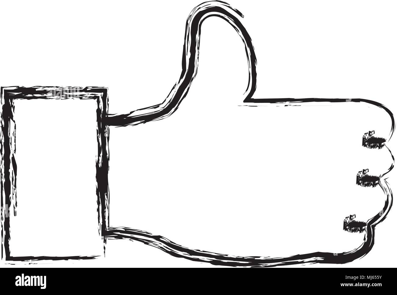 hand human like icon Stock Vector Image & Art - Alamy