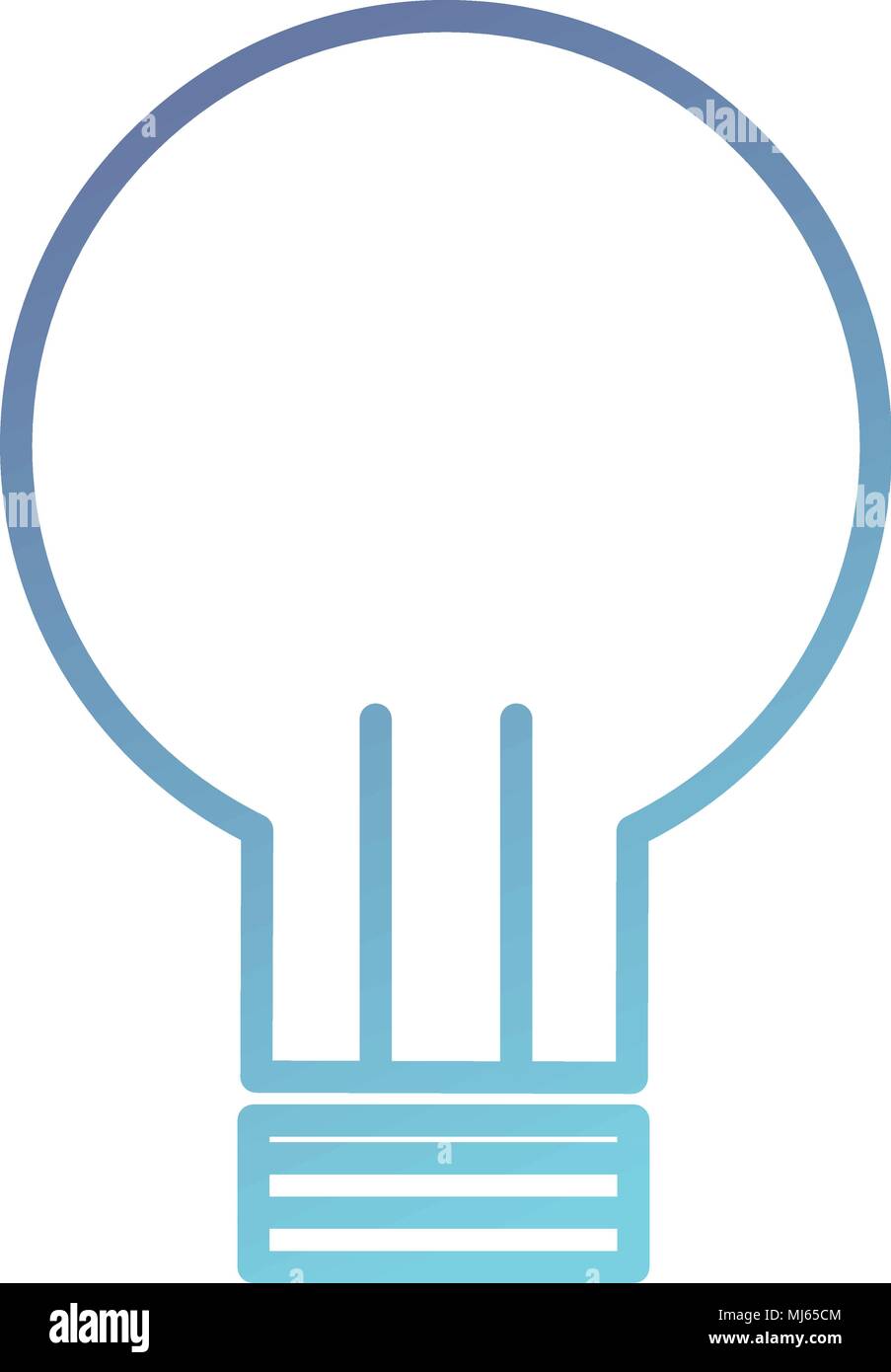 bulb light isolated icon Stock Vector Image & Art - Alamy