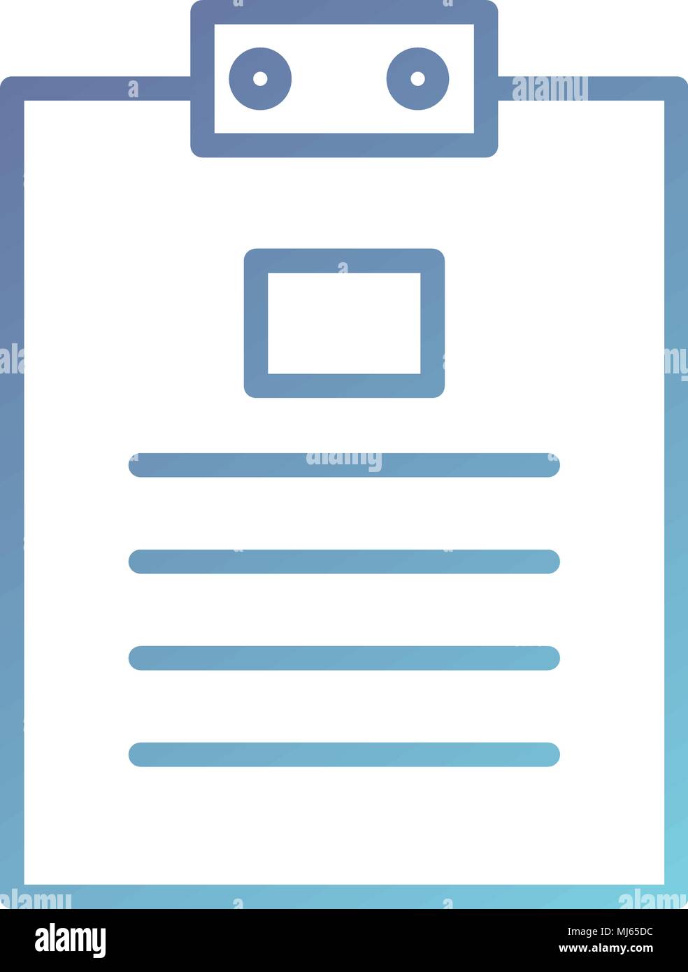 clipboard checklist isolated icon Stock Vector Image & Art - Alamy