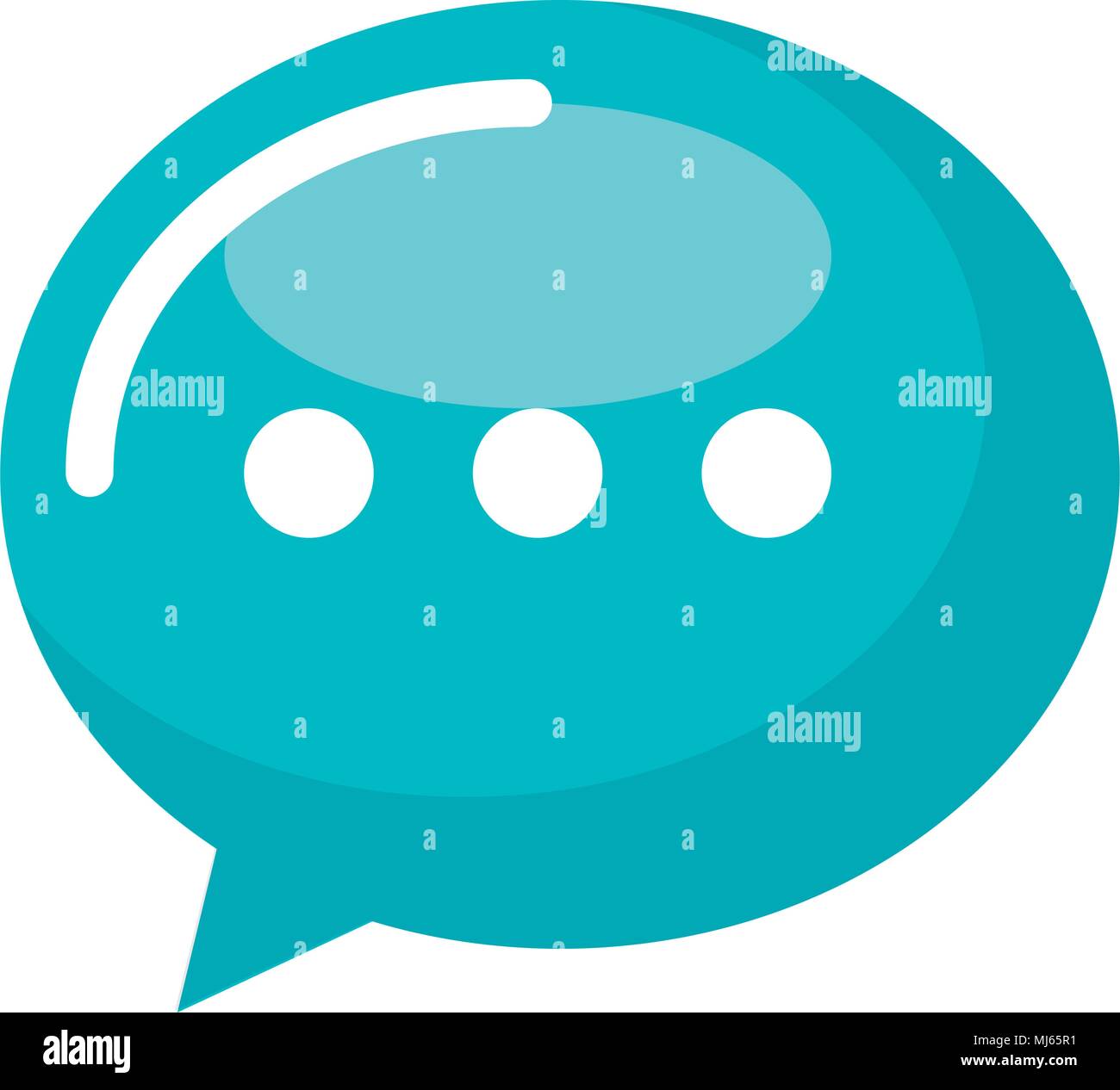 speech bubble message icon Stock Vector Image & Art - Alamy