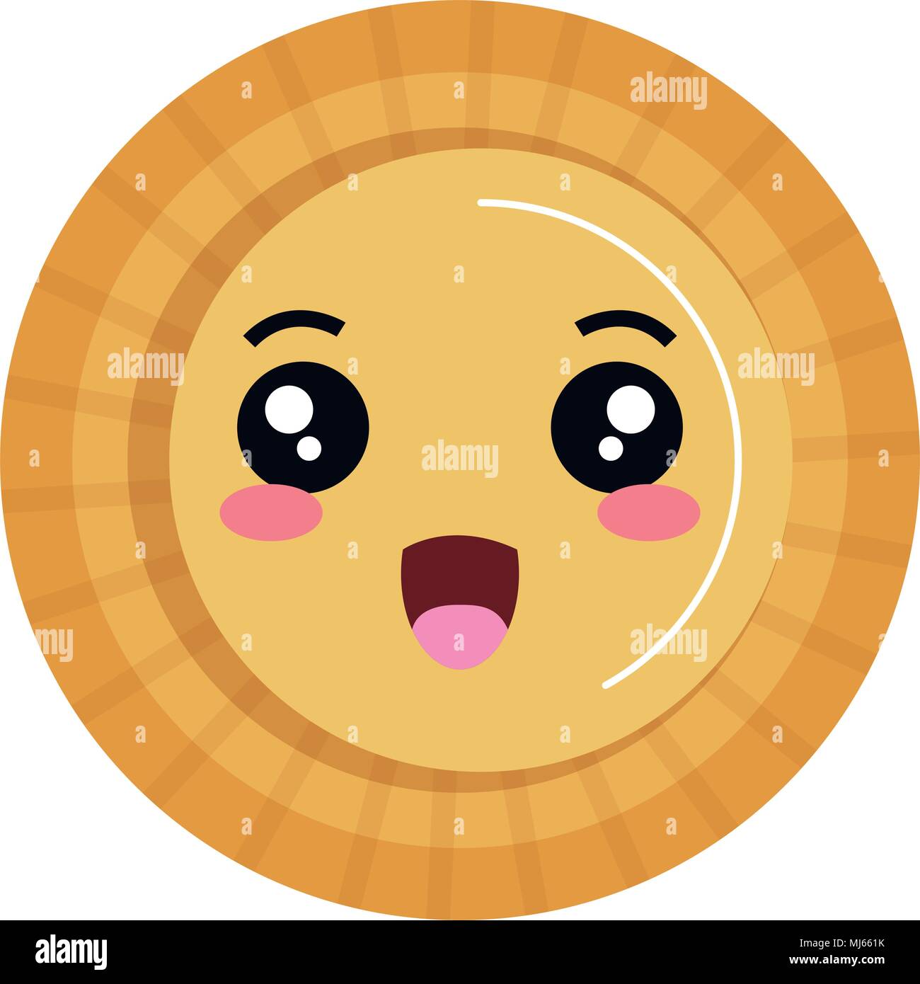 Money coin isolated kawaii hi-res stock photography and images - Alamy