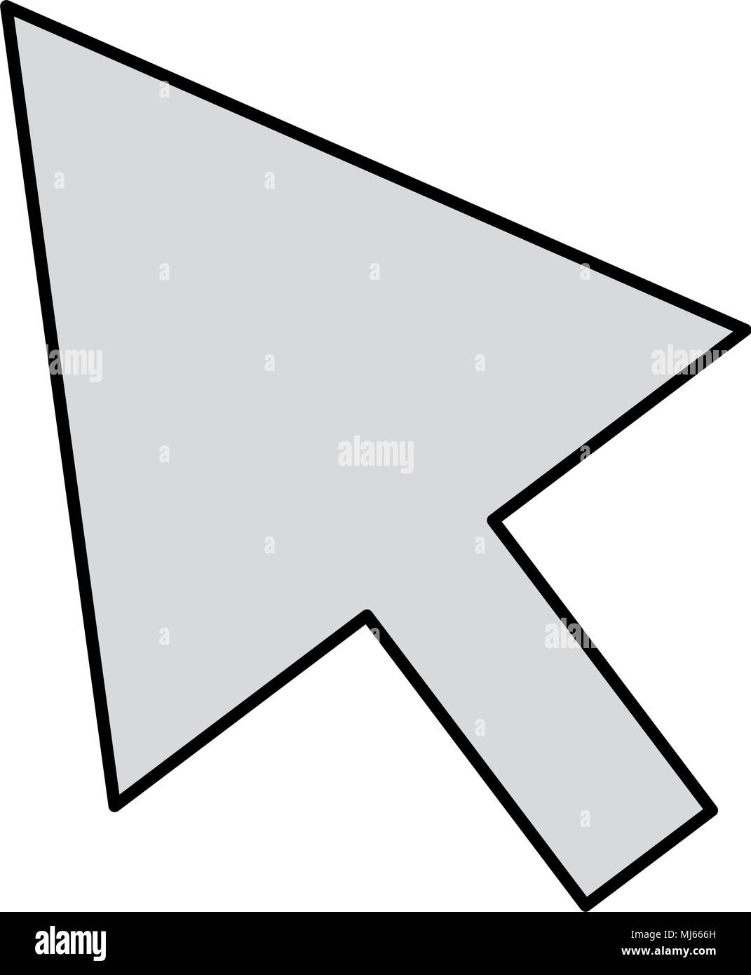 arrow mouse cursor icon Stock Vector Image & Art - Alamy