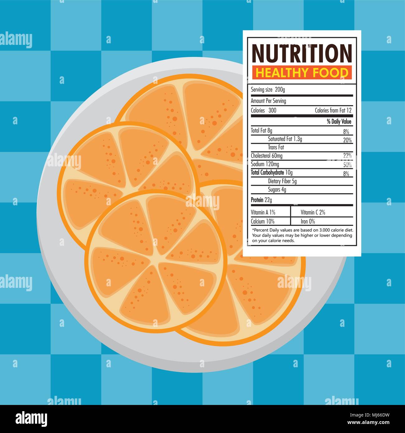 Facts about orange Stock Vector Images - Alamy