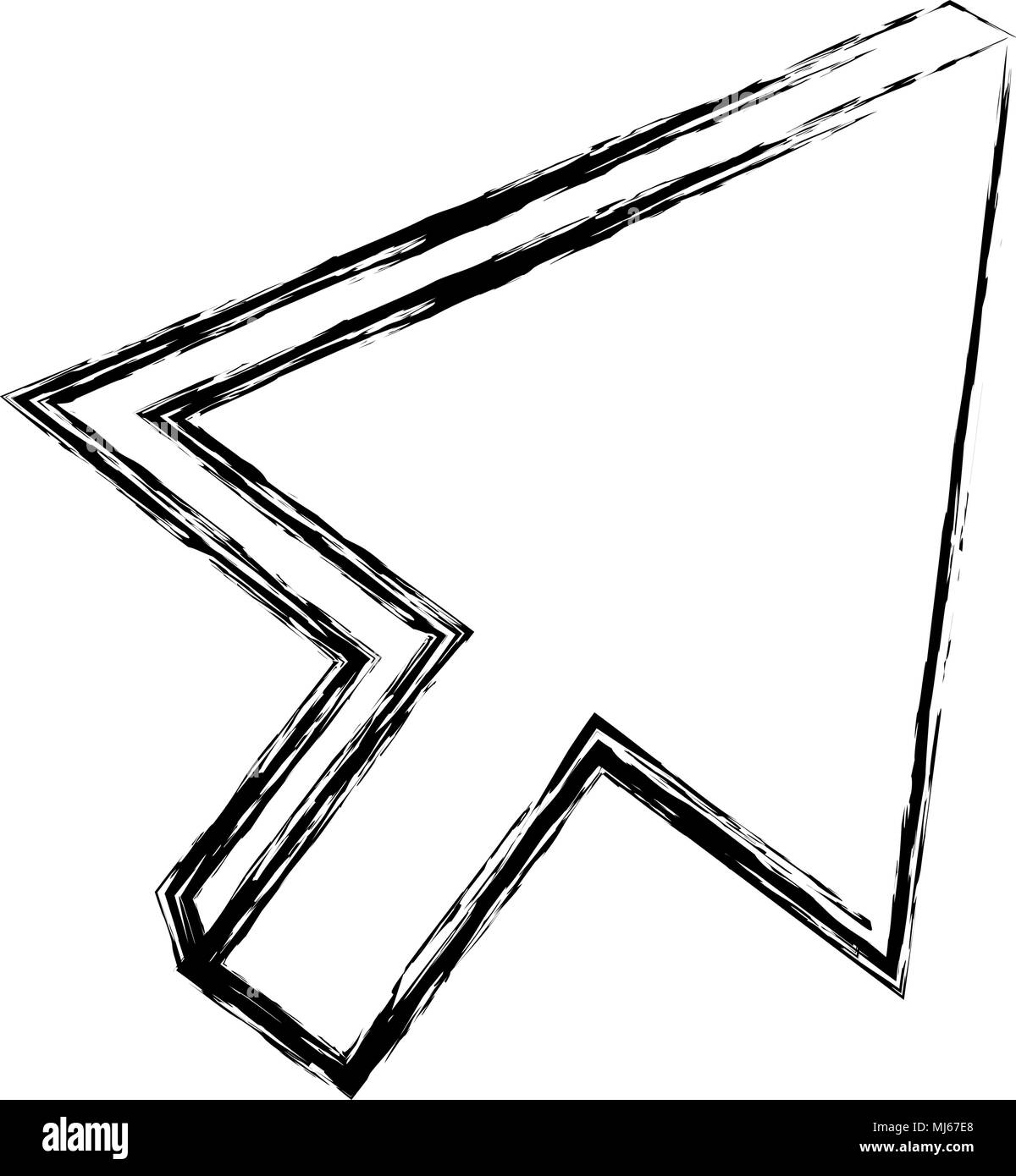 arrow mouse cursor icon Stock Vector Image & Art - Alamy