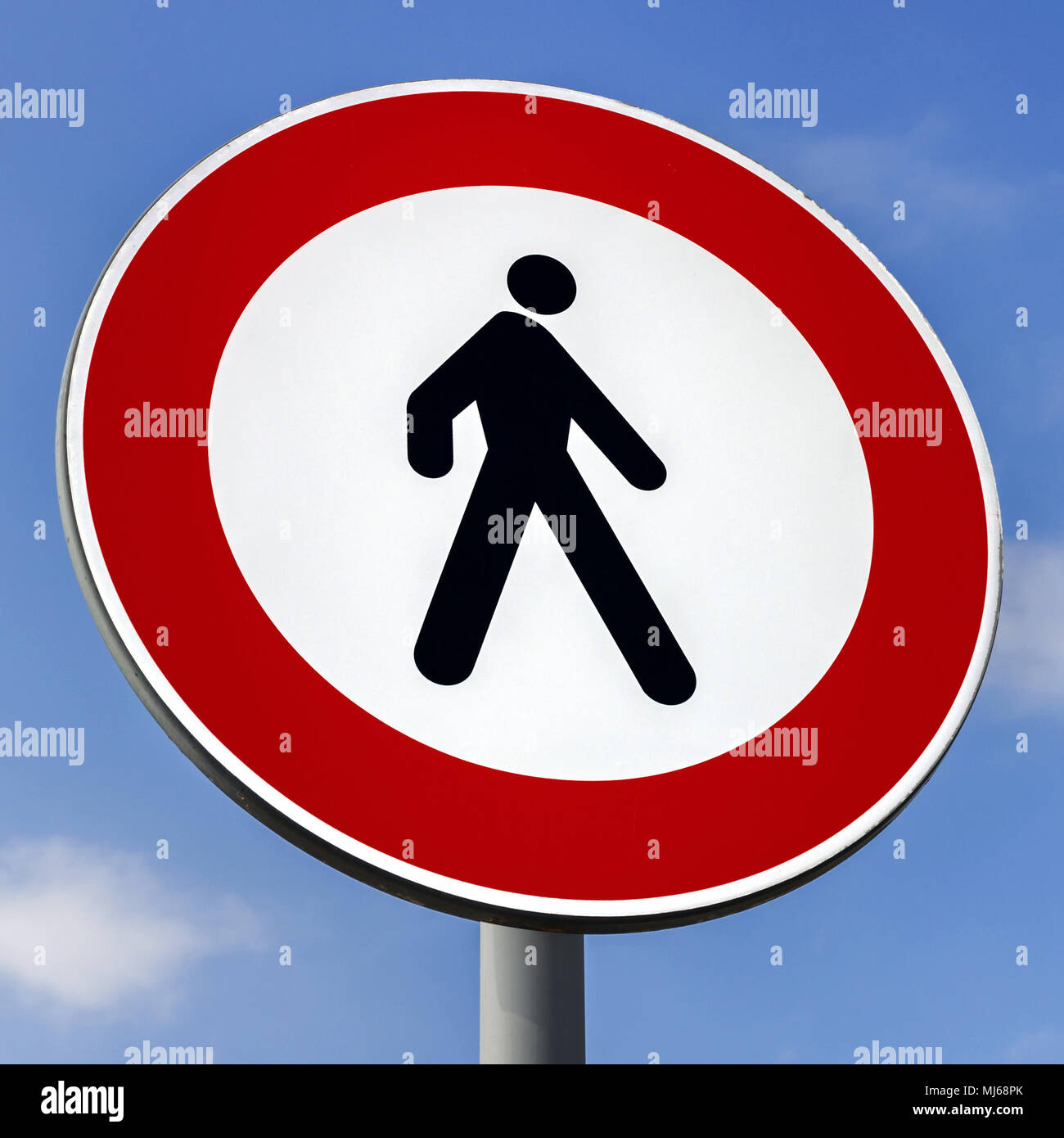 No walking sign hi-res stock photography and images - Alamy