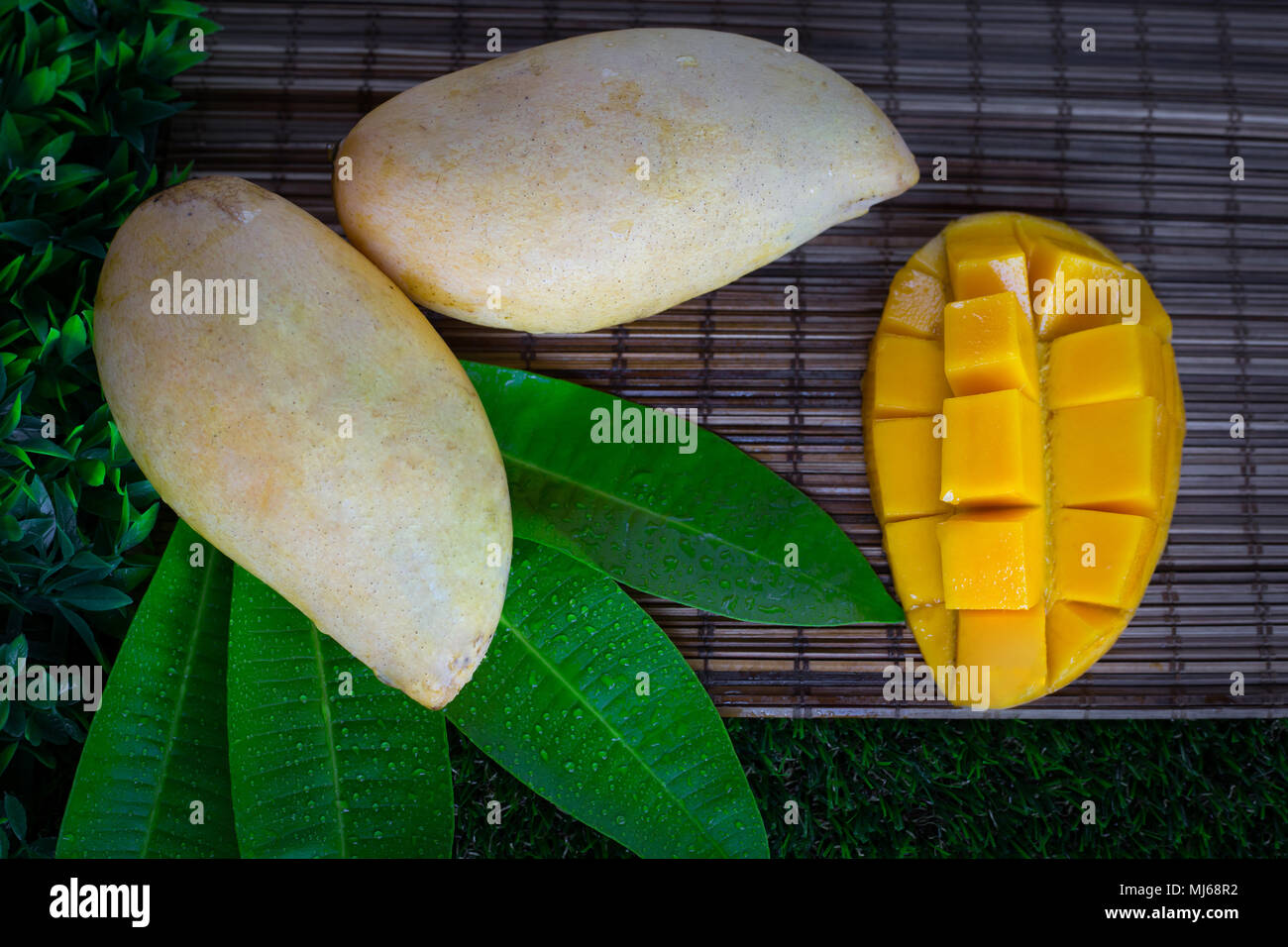 Mango on a stick hi-res stock photography and images - Alamy