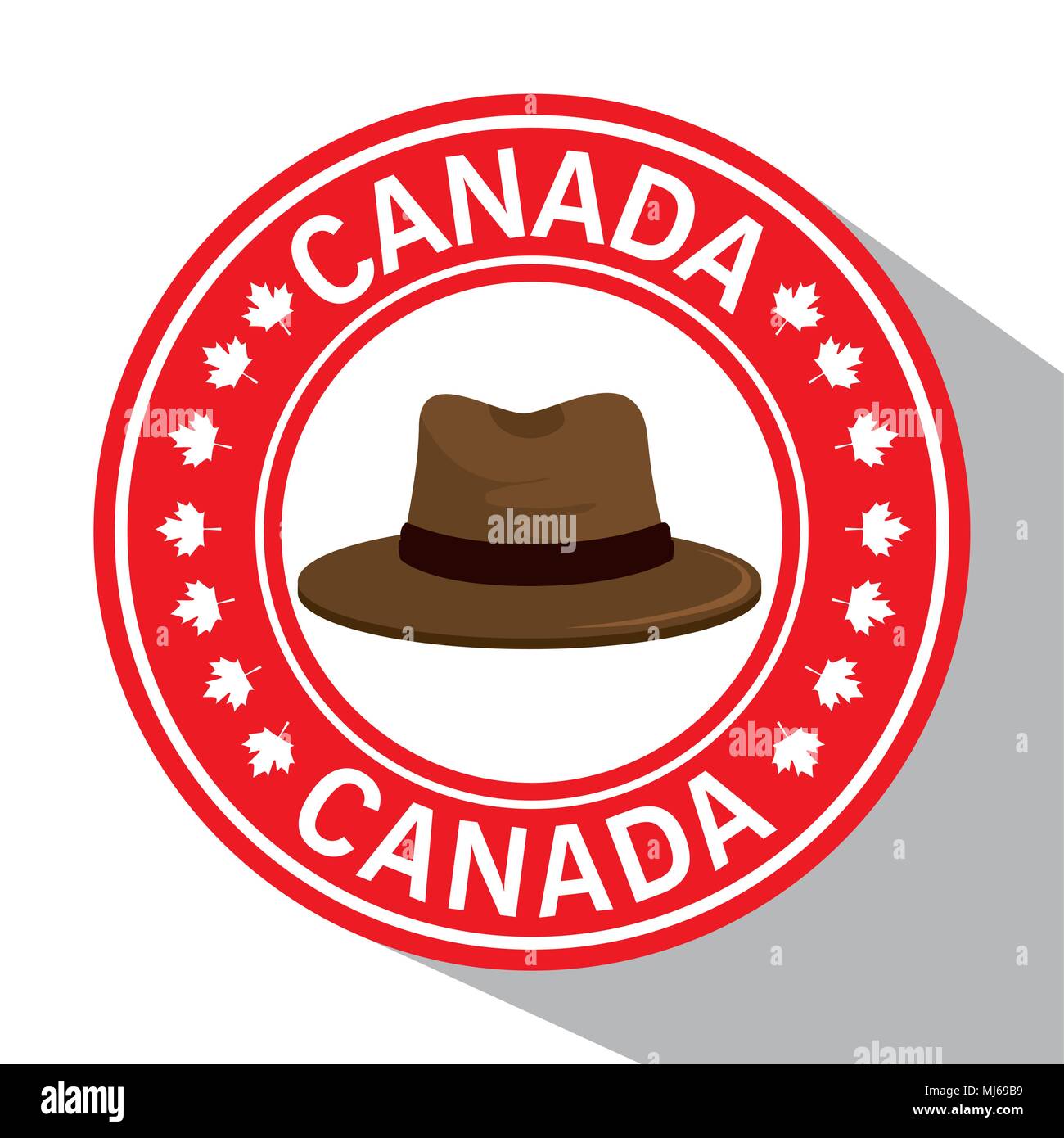 Canada hat Stock Vector Images - Alamy