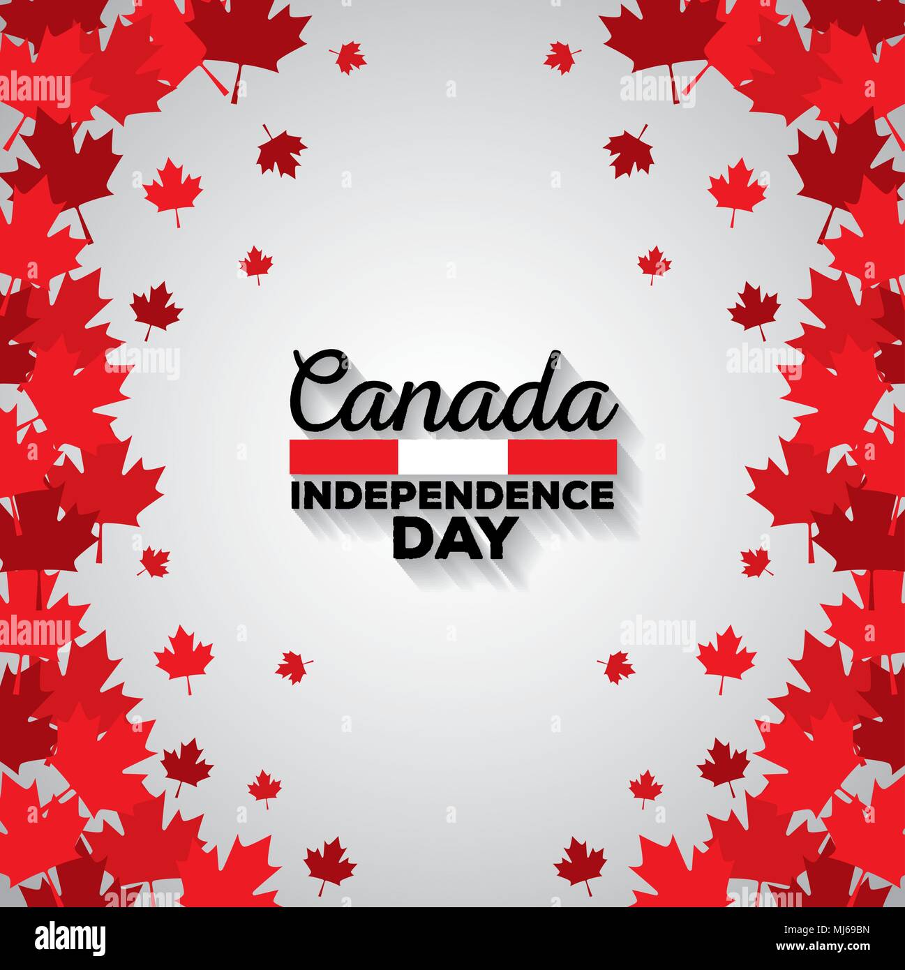 maple leafs canadian pattern background Stock Vector Image & Art - Alamy