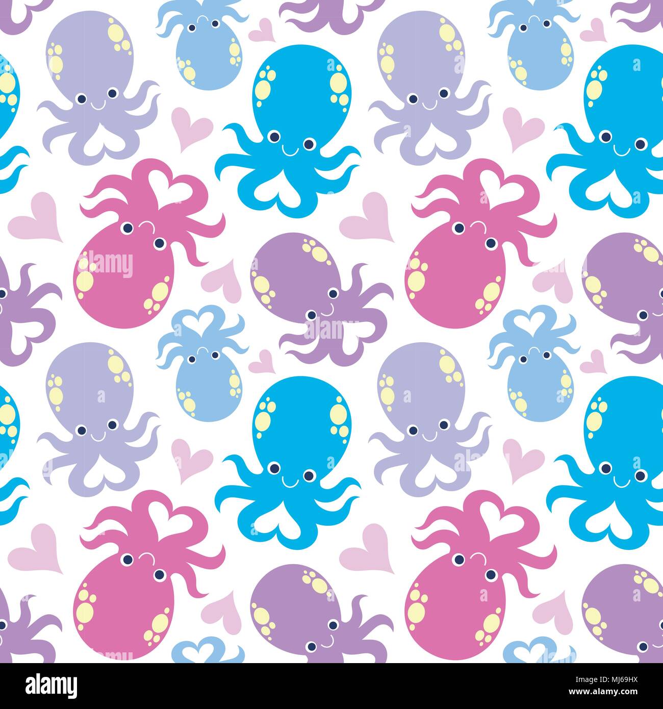 Octopus pattern graphic hi-res stock photography and images - Alamy