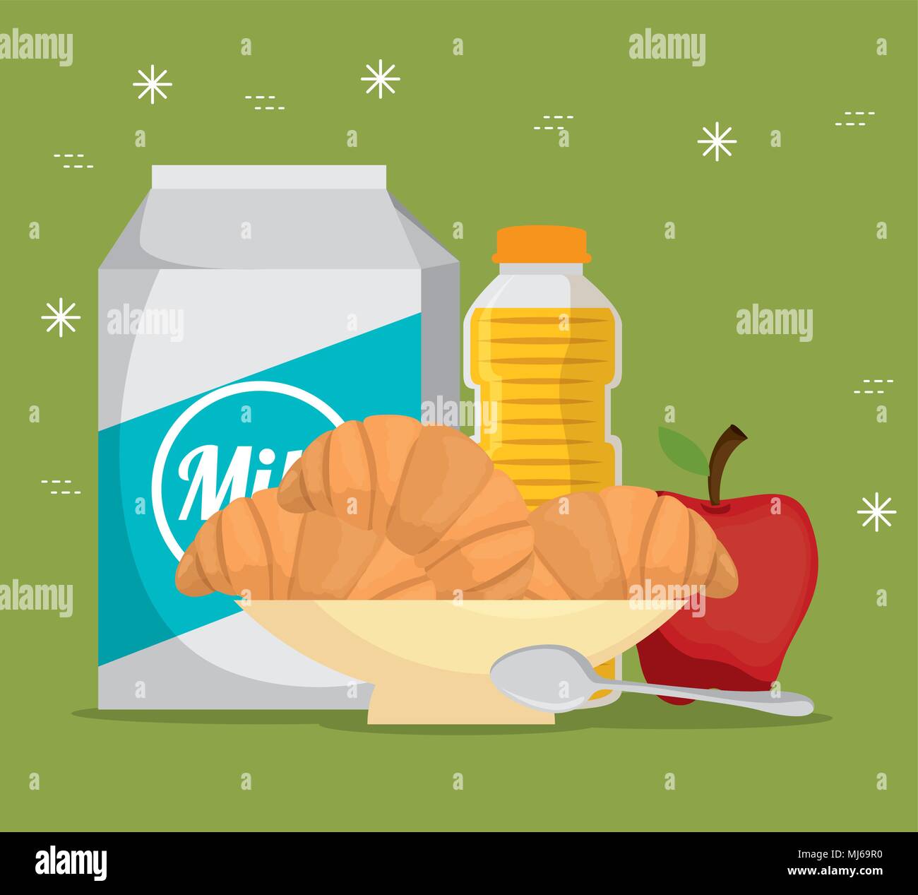 group of nutritive food icons Stock Vector Image & Art - Alamy