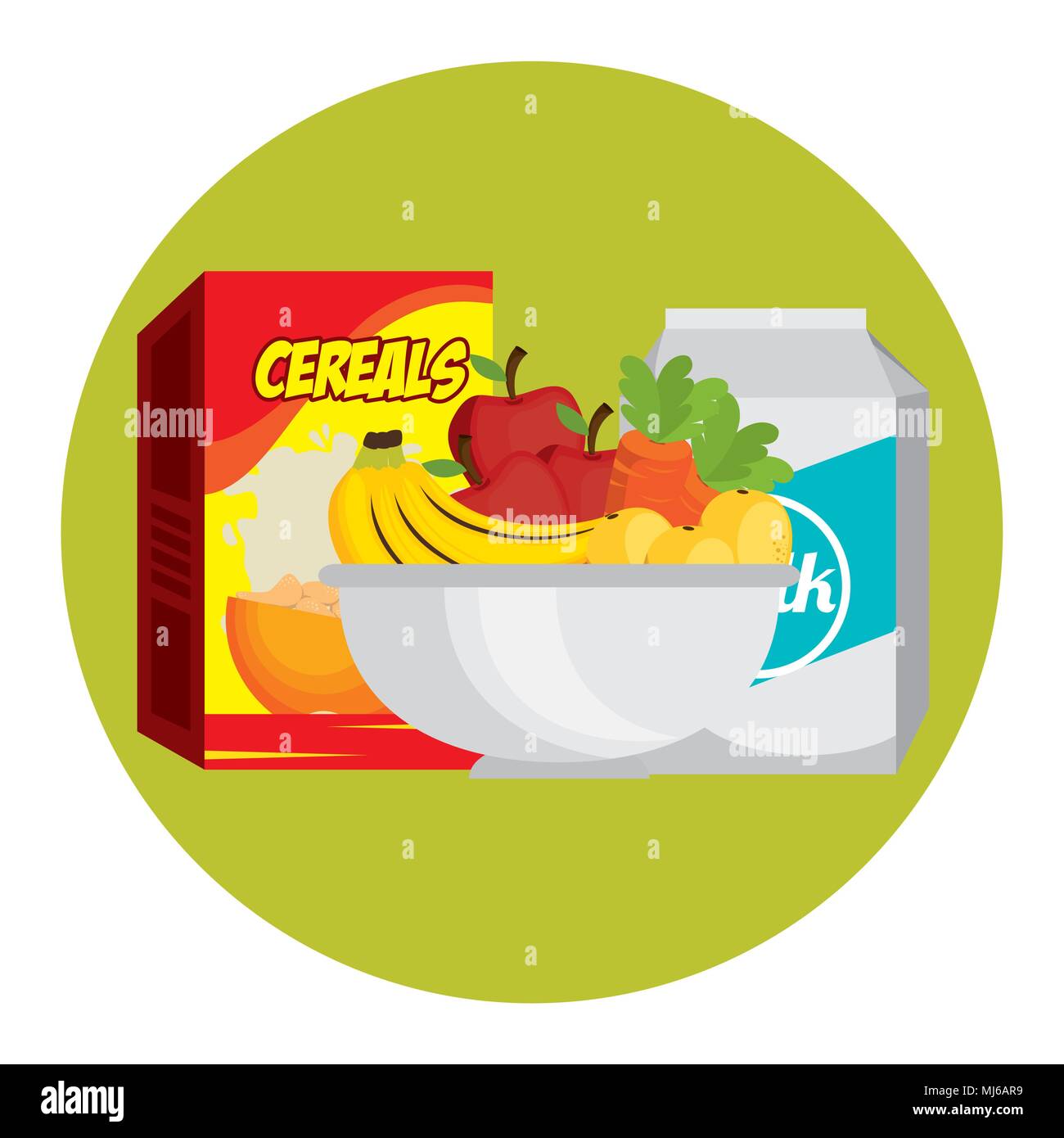 Milk cluster Stock Vector Images - Alamy