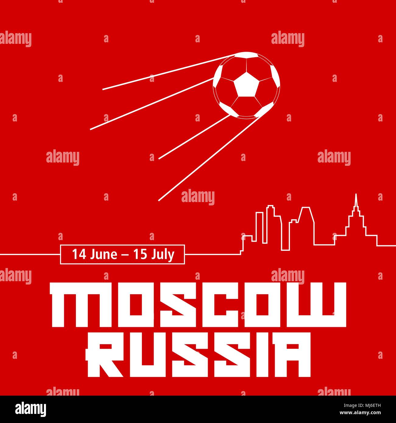 Soviet football poster Stock Vector Images - Alamy
