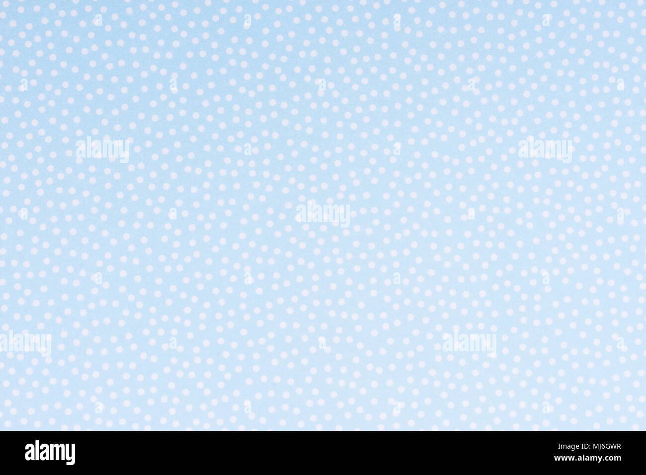 Bright blue paper with white spots and dots texture background Stock ...
