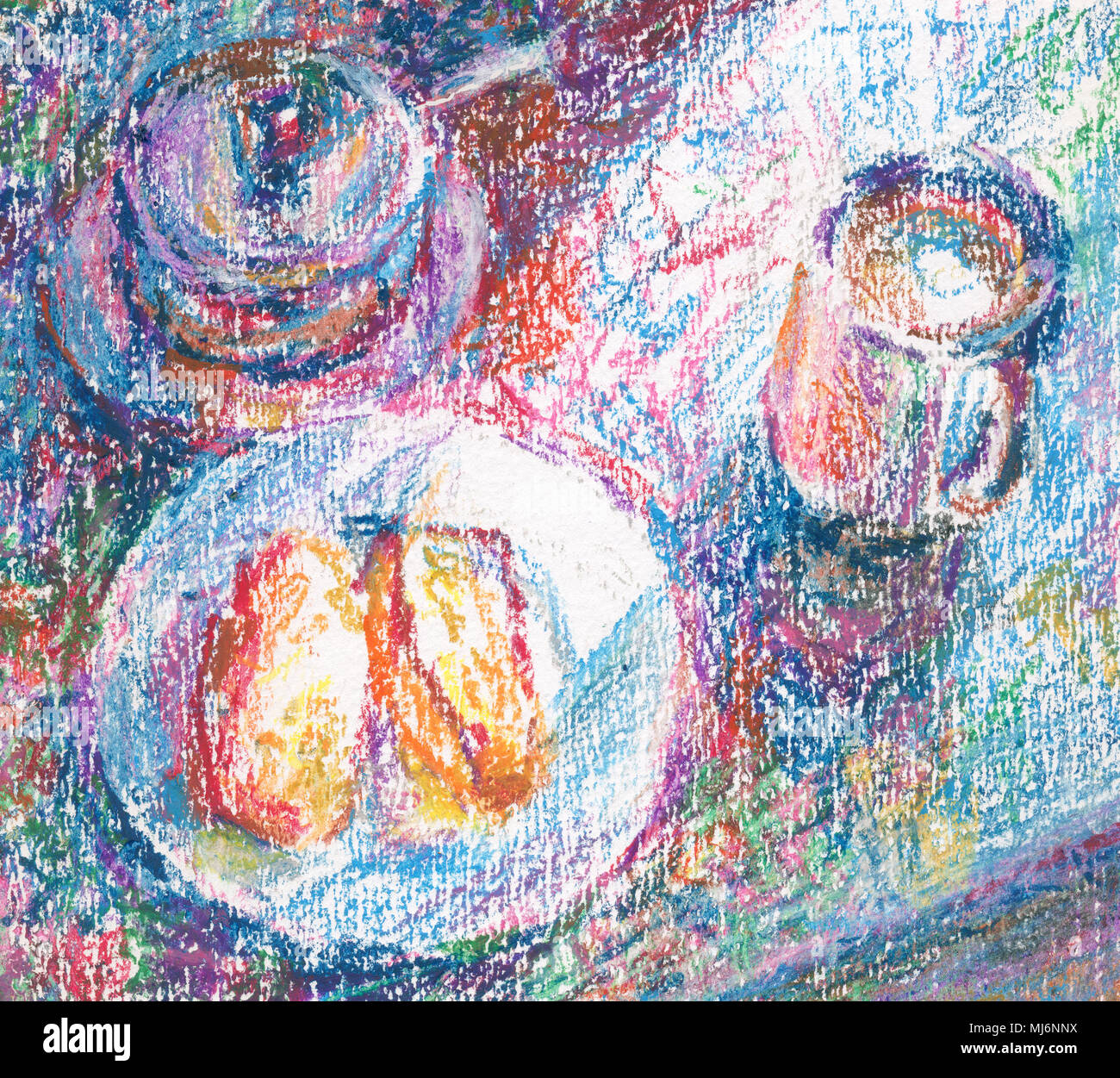 Still life painting cake hi-res stock photography and images - Alamy