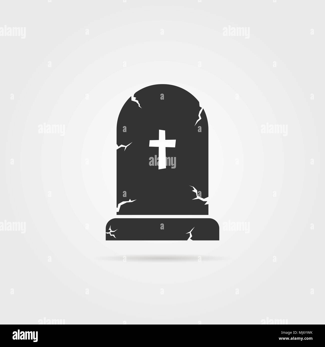black tombstone with shadow Stock Vector Image & Art - Alamy