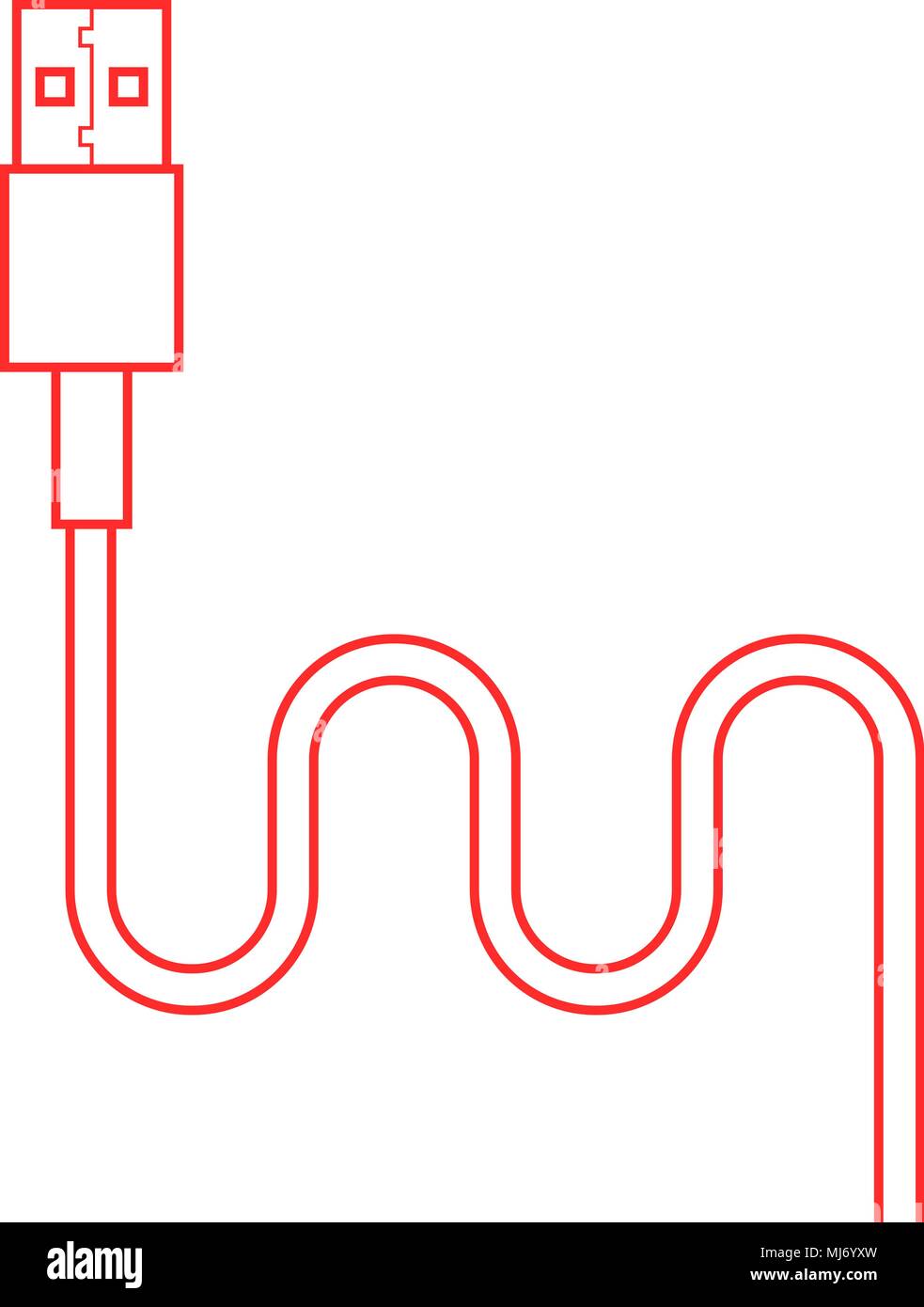 Standard usb Stock Vector Images - Alamy