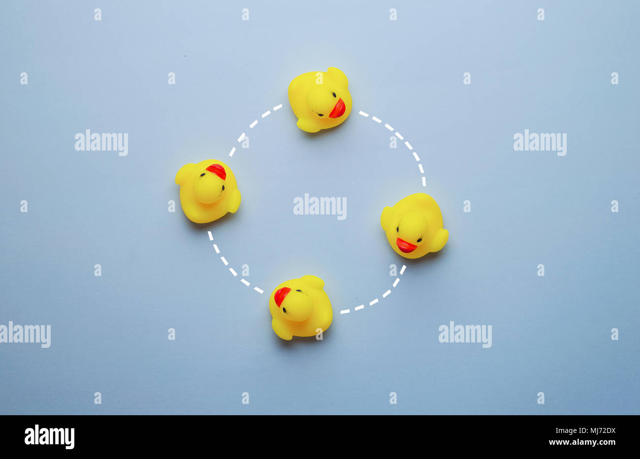 Rubber ducks in bath water hi-res stock photography and images - Alamy