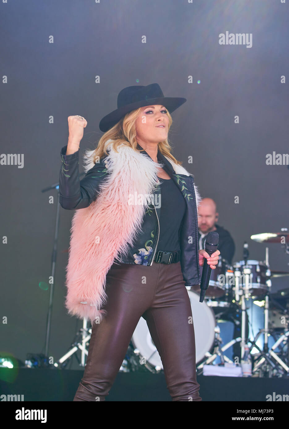 Helene Fischer in concert 2018, Ischgl, April 30, 2018 German superstar ...