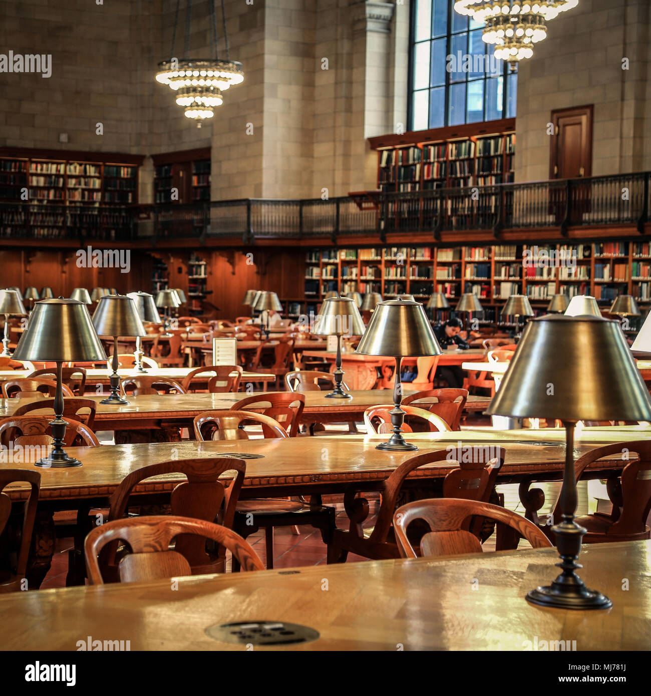 Nypl rose reading room hi-res stock photography and images - Alamy