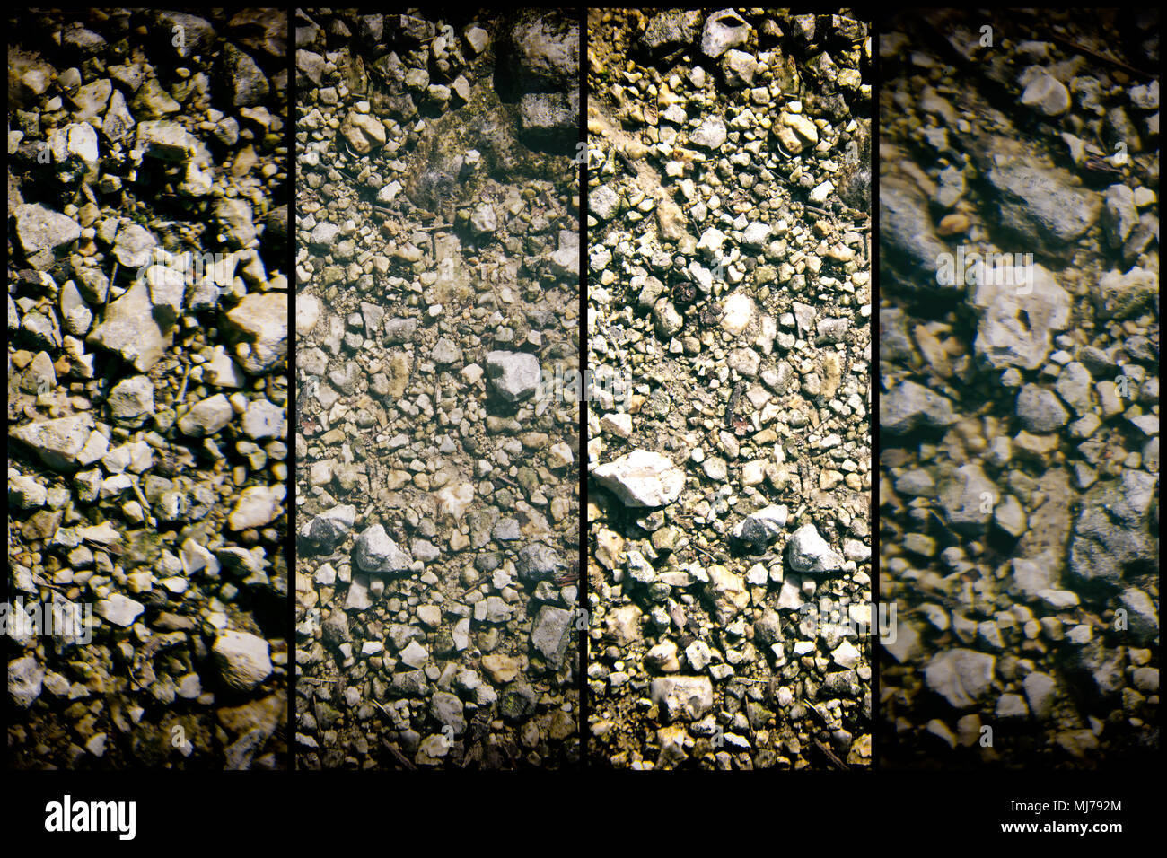 Ground like on Mars, land texture, sand surface, stone background Stock ...