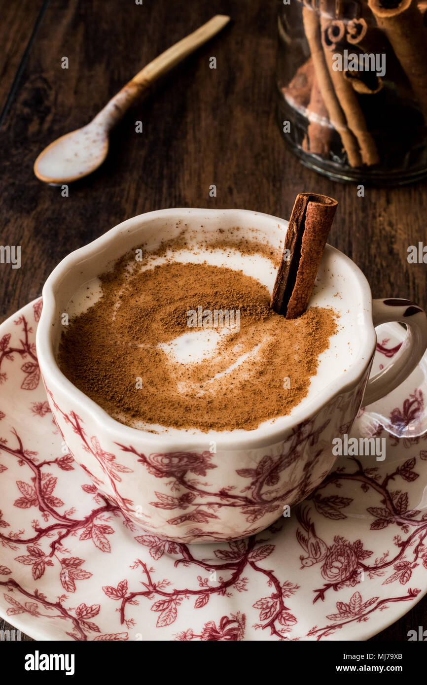 Salep is a flour made from the tubers of the orchid genus Orchis ...