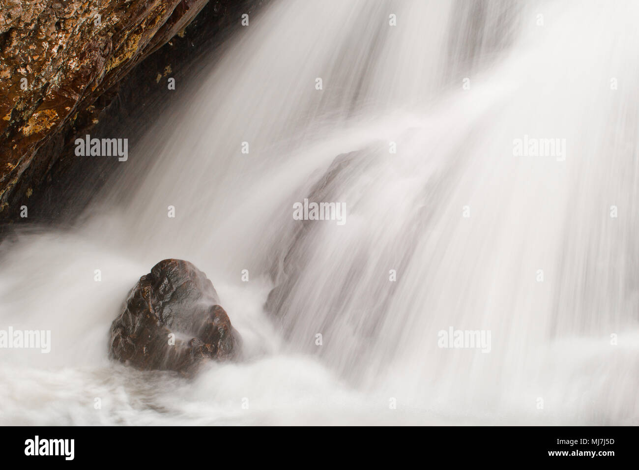 Fast flowing waterfall hi-res stock photography and images - Alamy