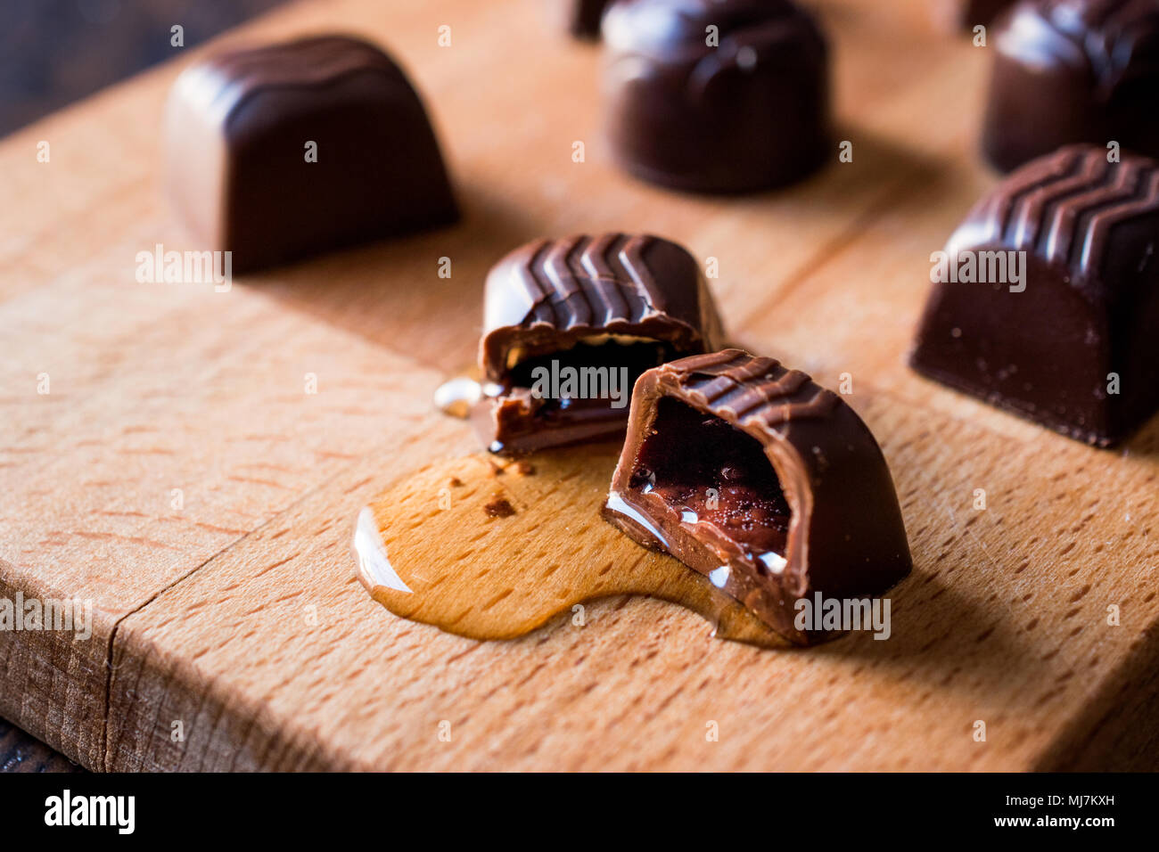 Liquor chocolates hi-res stock photography and images - Alamy