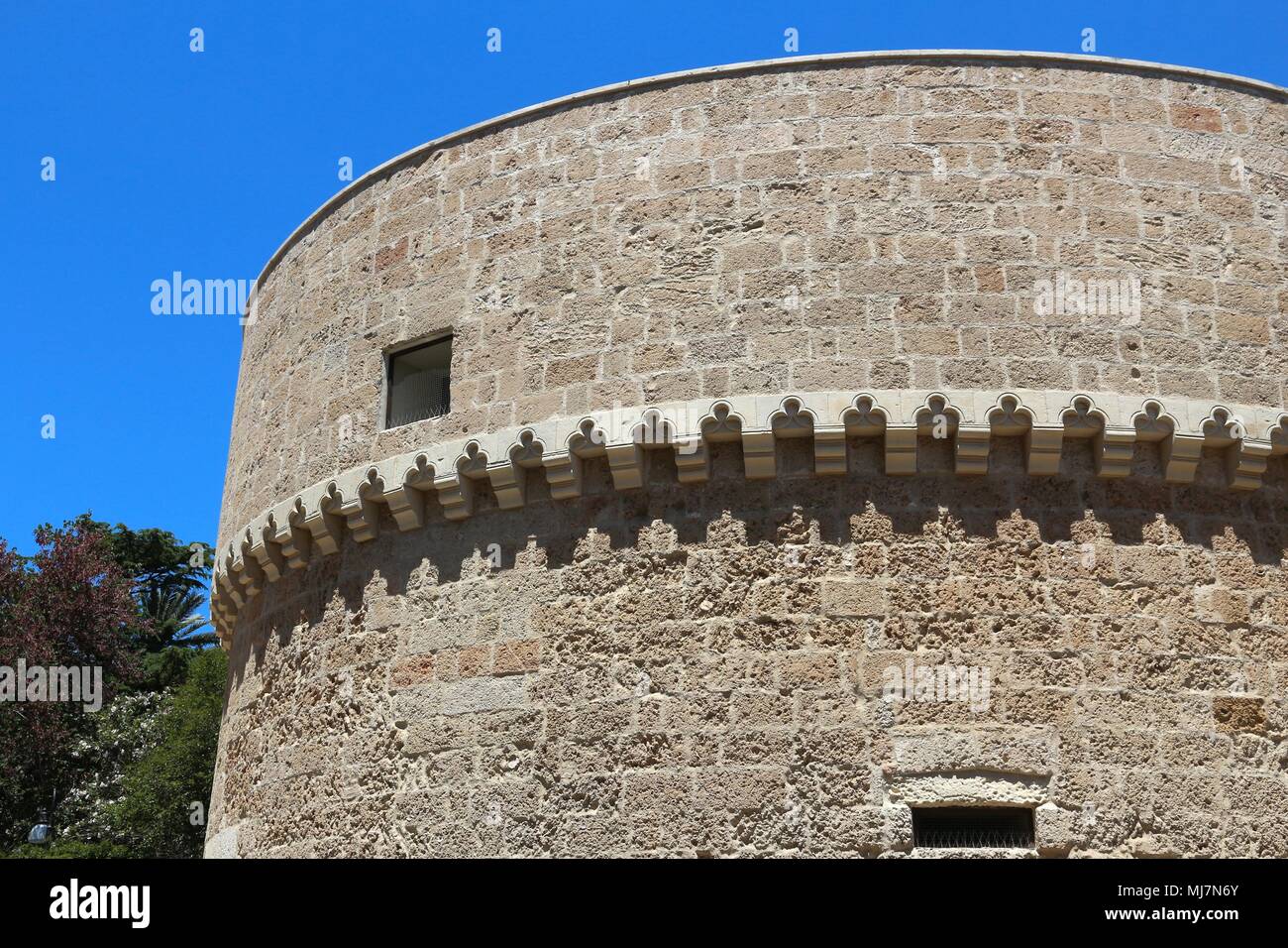 Nardo in Apulia, Italy. Castle view - Castello Acquaviva Stock Photo ...
