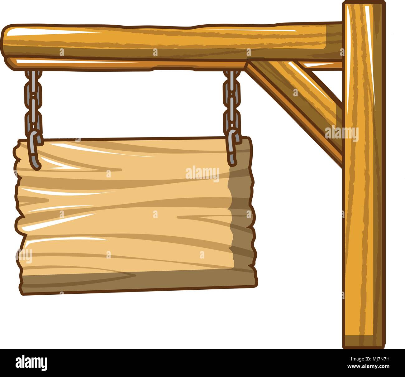 Welcome wood board icon, cartoon style Stock Vector Image & Art - Alamy