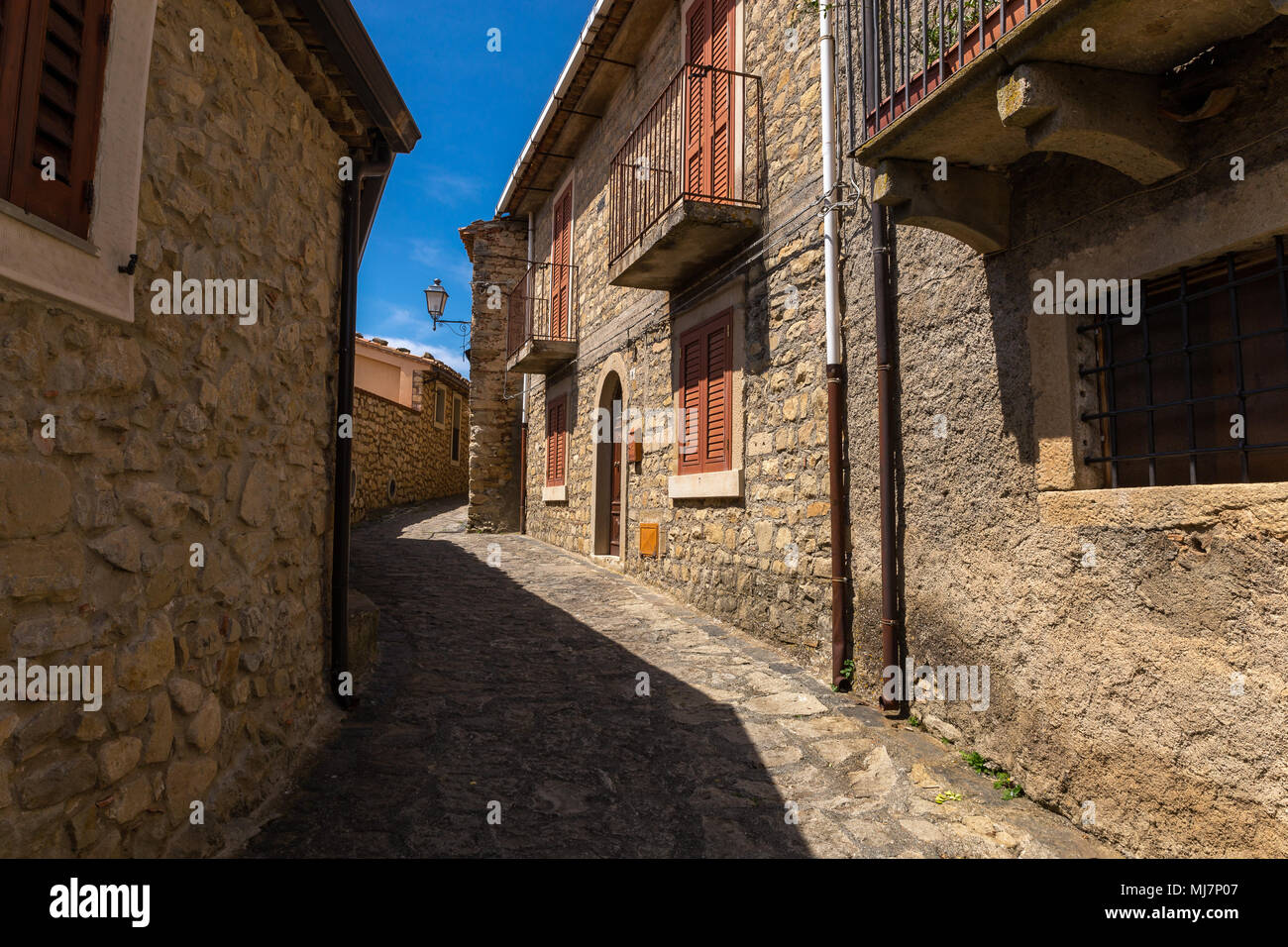 Typical red stone medieval hi-res stock photography and images - Alamy